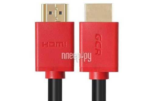 GCR hdmi V1.4 3m Black-Red GCR-HM450-3.0m