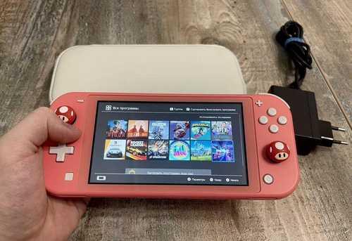 Nintendo Switch Lite + много игр