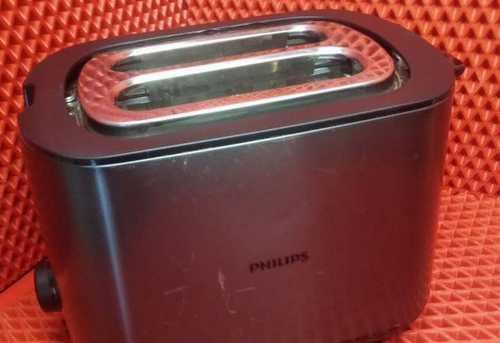 Philips Viva Collection, 950 Вт, серый - Тостер