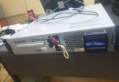 Ибп APC Smart-UPS 1000VA (SMT1000RMI2U) LCD RM 2U