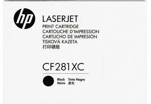 Оригинальный лазерный картридж HP CF281XC 81X черн