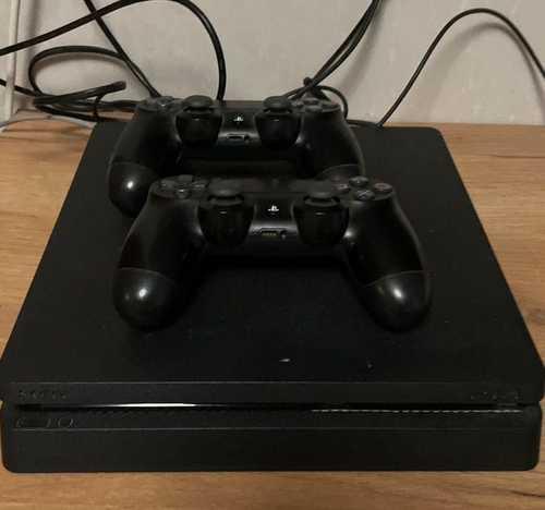 Sony playstation 4 slim 1tb 2 геймпада