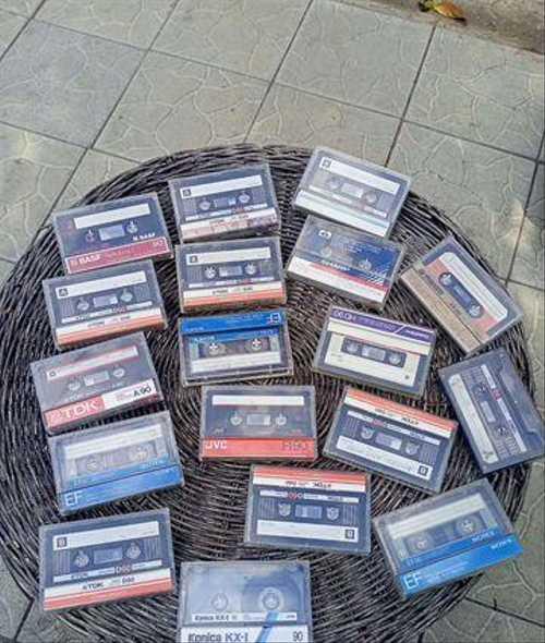 Фирменные аудиокассеты для перезаписи