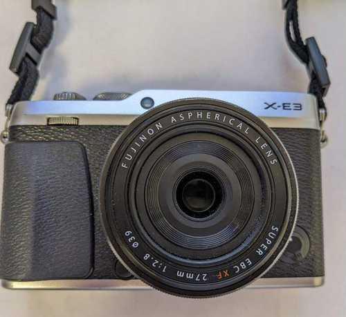 Fujifilm X-E3 + xf 27mm 2.8