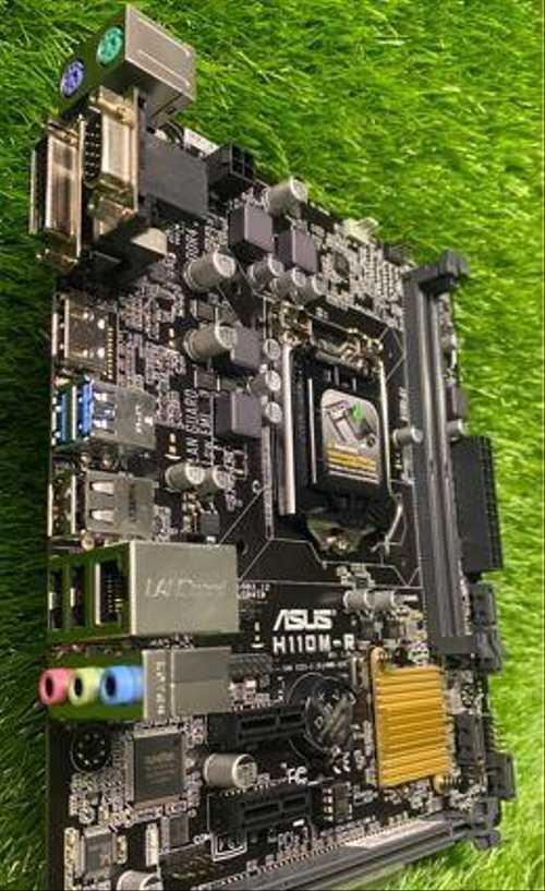 Новая материнская плата Asus h110m-r