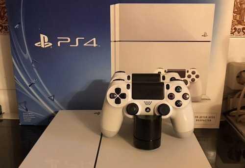 Sony PS4 white, fat 500gb