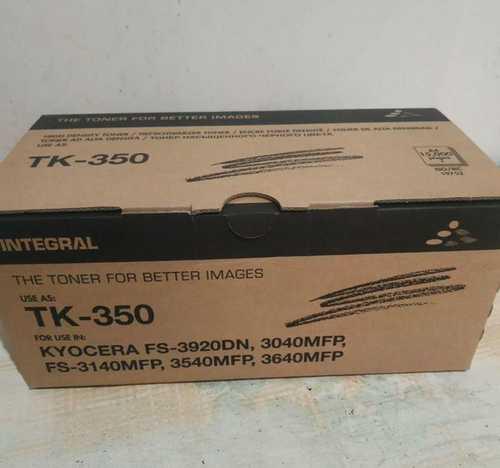 Тонер картридж integral tk-350