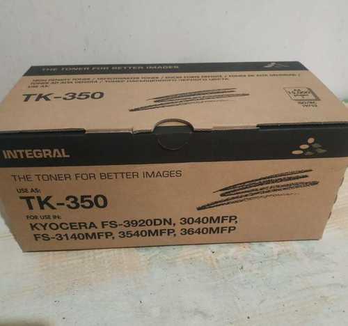 Тонер картридж integral tk-350