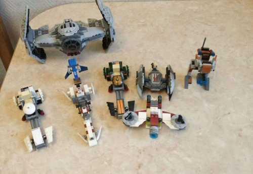 Lego Star wars без фигурок/коробок/инструкции