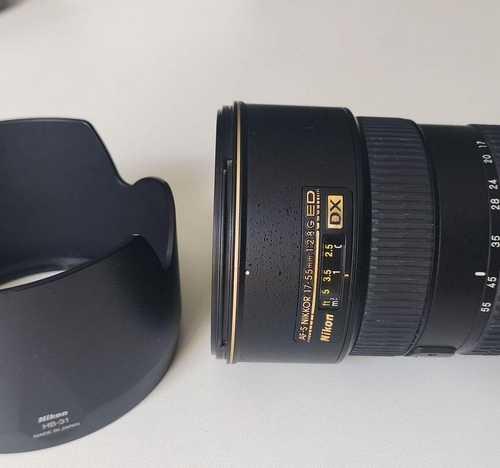 Nikon 17-55mm f/2.8G ED-IF AF-S DX