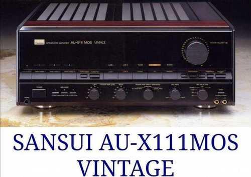 Интегральный усилитель Sansui AU-X111 Mos Vintage