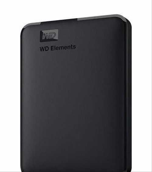 Внешний жесткий диск WD Elements Portable 1 тб
