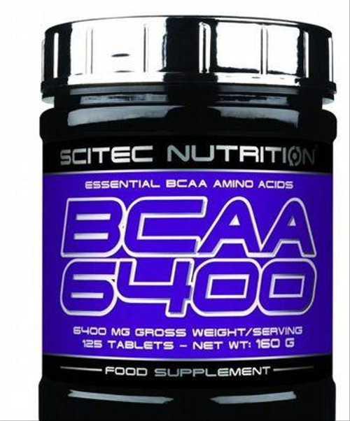 Scitec Nutrition bcaa - 6400 125 т