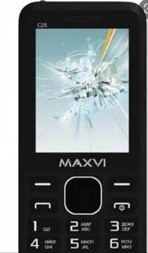 Бронь для доставки Телефон кнопочный maxvi c25