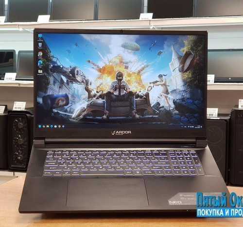 Игровой ardor 17 144Hz, Core i5-12450H, RTX 3050