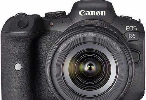 Фотоаппарат Canon EOS R6 Kit RF 24-105mm f/4.0-7