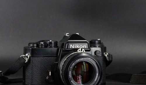 Nikon FE + Nikkor 50 1.4