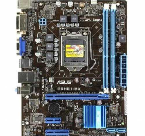 Материнская плата asus P8H61-MX LGA 1155 PCI-E+Dsu