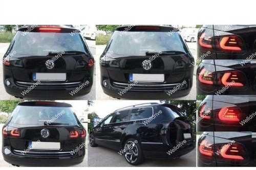 Фонари VW Passat B6 LED Variant универсал черные