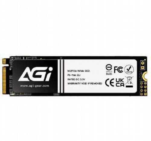 AGi AI198 512GB M.2 PCI-E 3.0 x4, NVMe 512G80AI198R