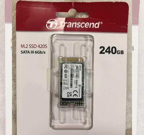 Ssd transcend M2 SATA 240gb 2242