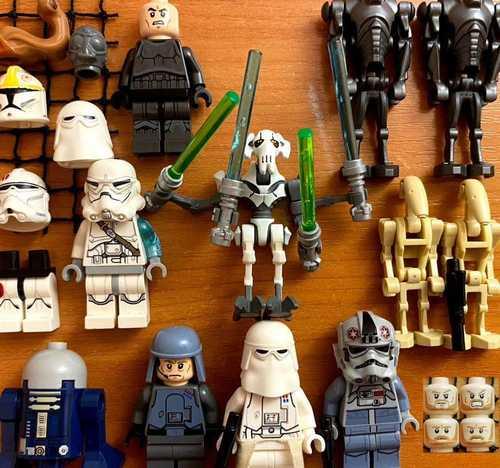 Lego Star Wars minifigures