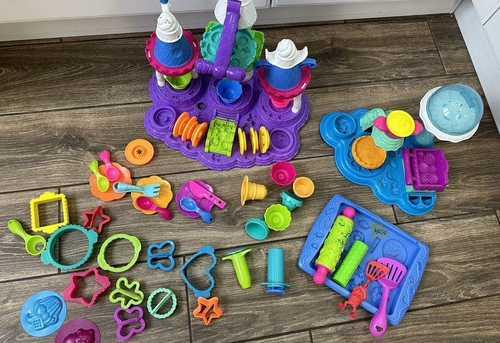 Play doh наборы фабрика мороженого пирожных