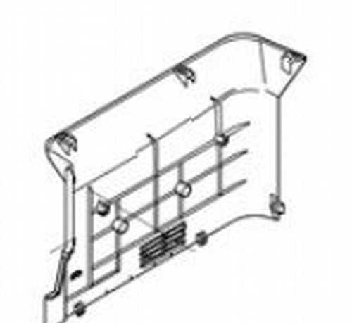 Крышка левая верхняя Kyocera M3550 3V2NM04070