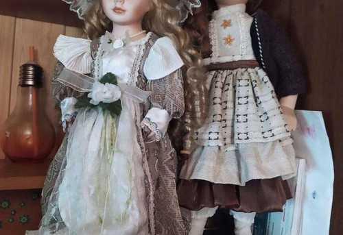 Кукла фарфоровая