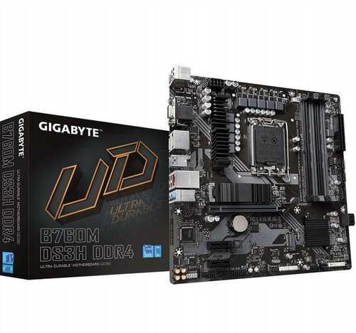 Комплект Gigabyte B760m DS3H + i5-12400f