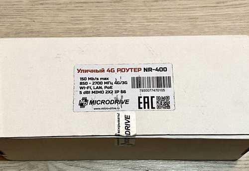 Роутер Microdrive NR-400 4G с SIM картой уличный