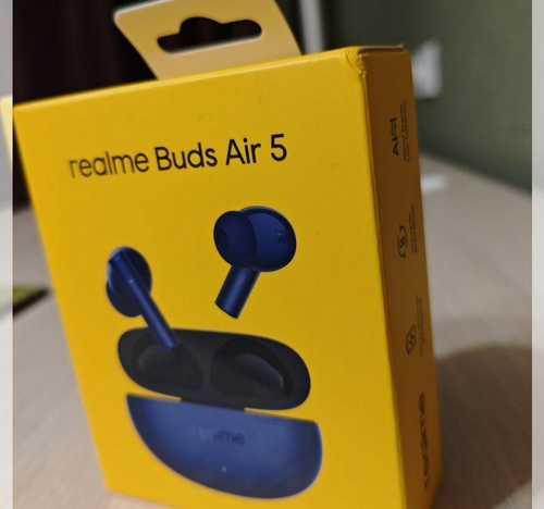 Наушники RealMe buds air 5 tws blue rma2301