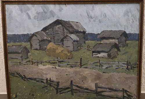 Картина маслом Ратников Алексей, 1970е, 80*100см