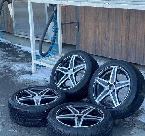 Литые диски на ваз/лада r15 4x98 на летней резине