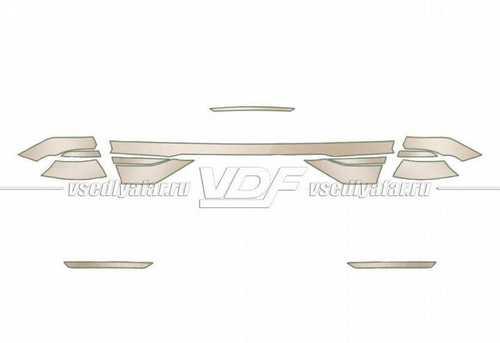 Плёнка для оклейки задних фонарей audi Q8