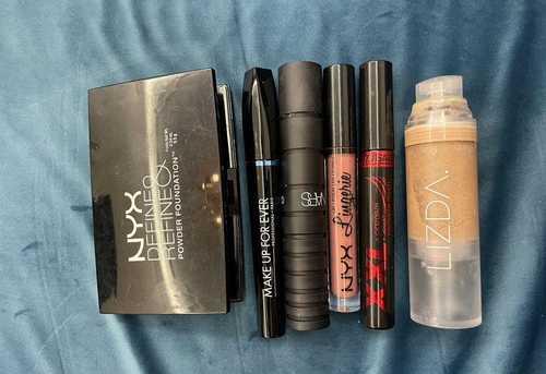 Набор косметики пакетом Nyx, Make up forever, Nars