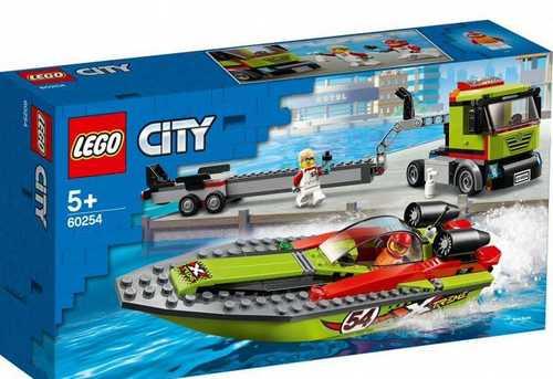 Lego City 60254 новый леготранспортировщик катеров