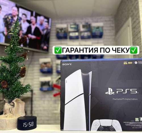 Sony PS5 Slim Digital Новая/Гарантия