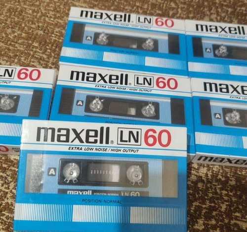 Аудиокассеты maxell ln60