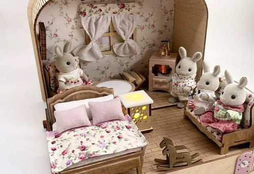 Кукольный домик-чемодан «Романтика»