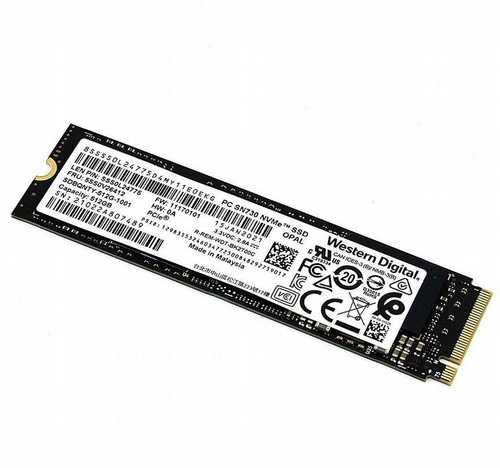 SSD PCIe 512Gb Western Digital PC SN730 NVMe