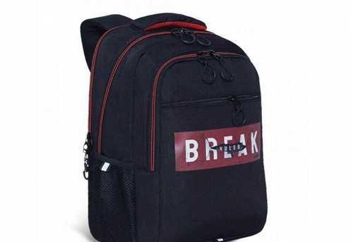 Рюкзак (ранец) Grizzly RU-132-2 черный-красный