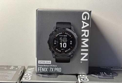 Часы Garmin Fenix 7x pro Sapphire Solar новые