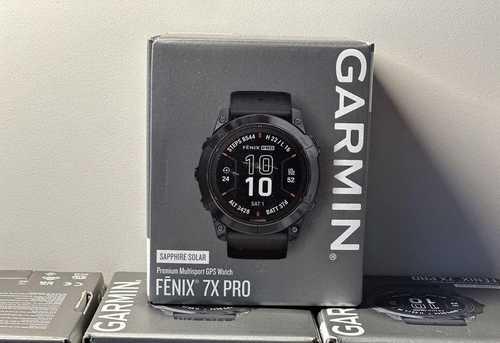 Часы Garmin Fenix 7x pro Sapphire Solar новые