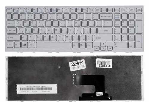 Клавиатура для ноутбука Sony VPC-EH белая