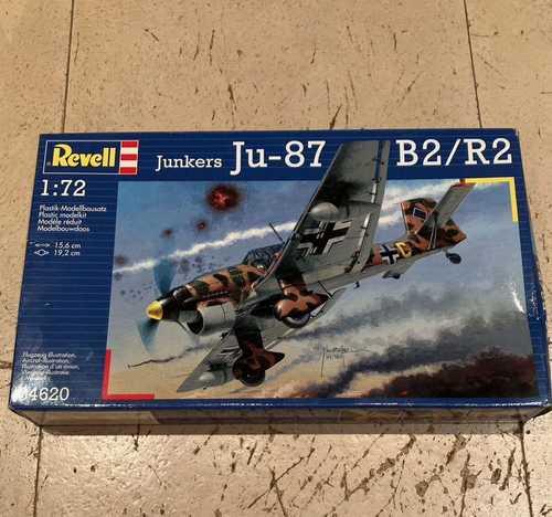 Revell Немецкий бомбардировщик Junkers Ju 87B-2/R2