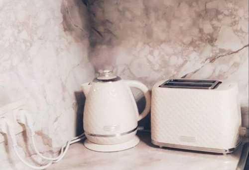Комплект электрический чайник и тостер