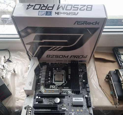 Материнская плата Asrock b250m pro4