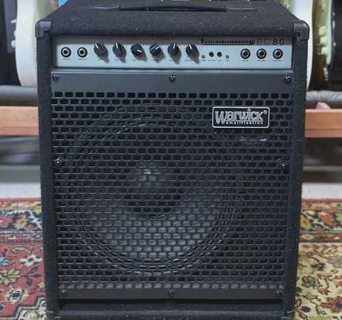 Комбоусилитель для бас-гитары Warwick BC 80 2"+12" 60W China 2010's