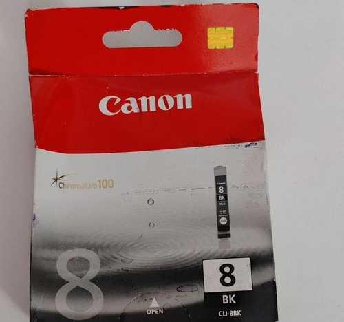 Картридж Canon CLI-8BK черный